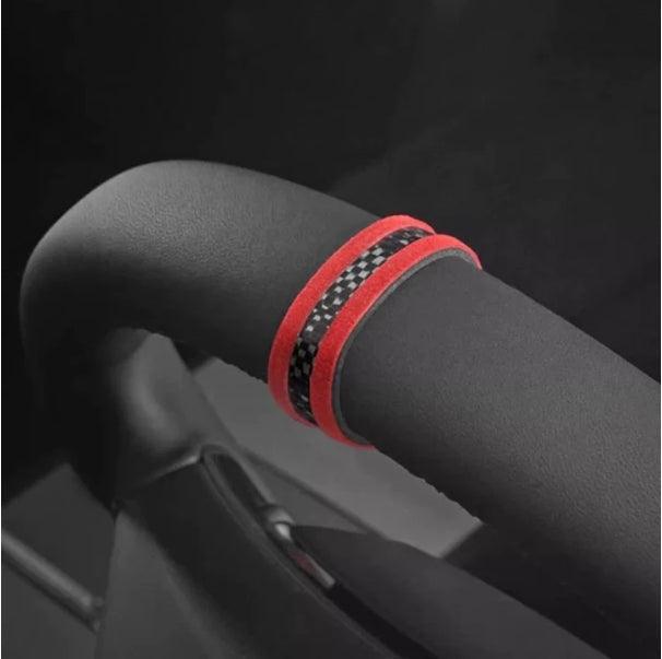 Alcantara Steering Wheel Center Stripe Marker Sticker – HOT GWM